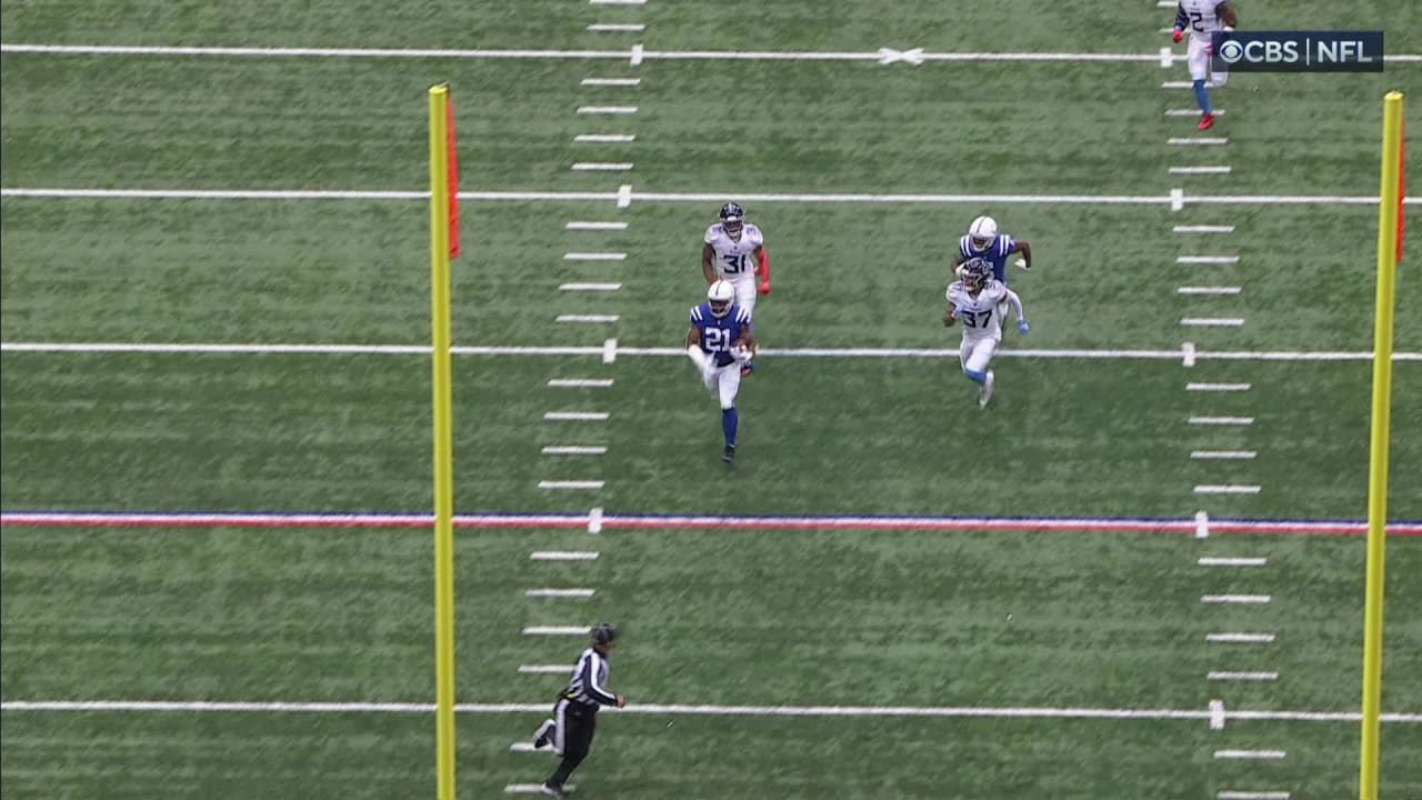 Running back Zack Moss’ top career plays