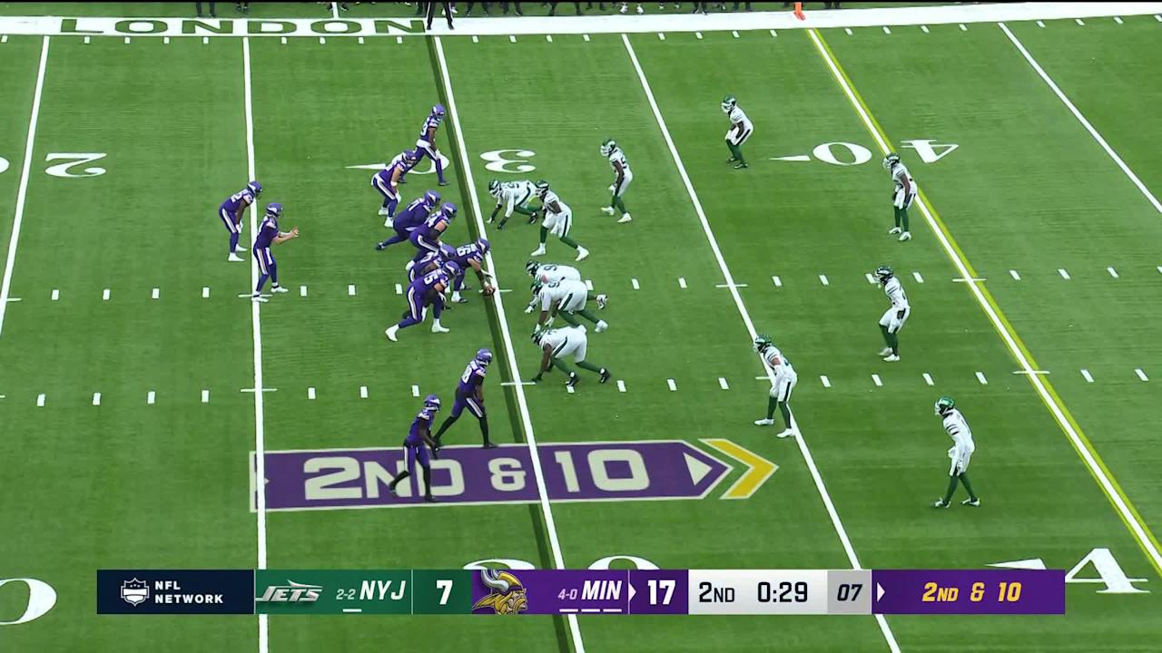 New York Jets defensive end Micheal Clemons' authoritative sack of ...