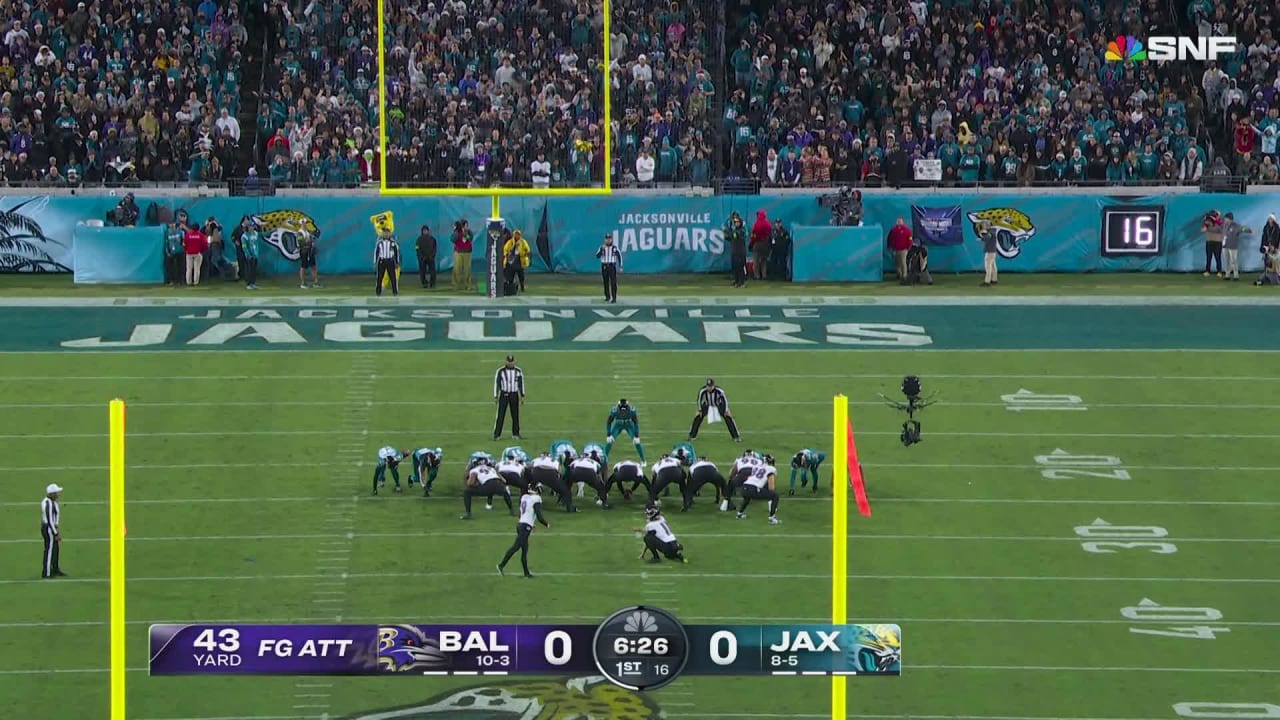Baltimore Ravens kicker Justin Tucker's 43-yard field goal opens ...