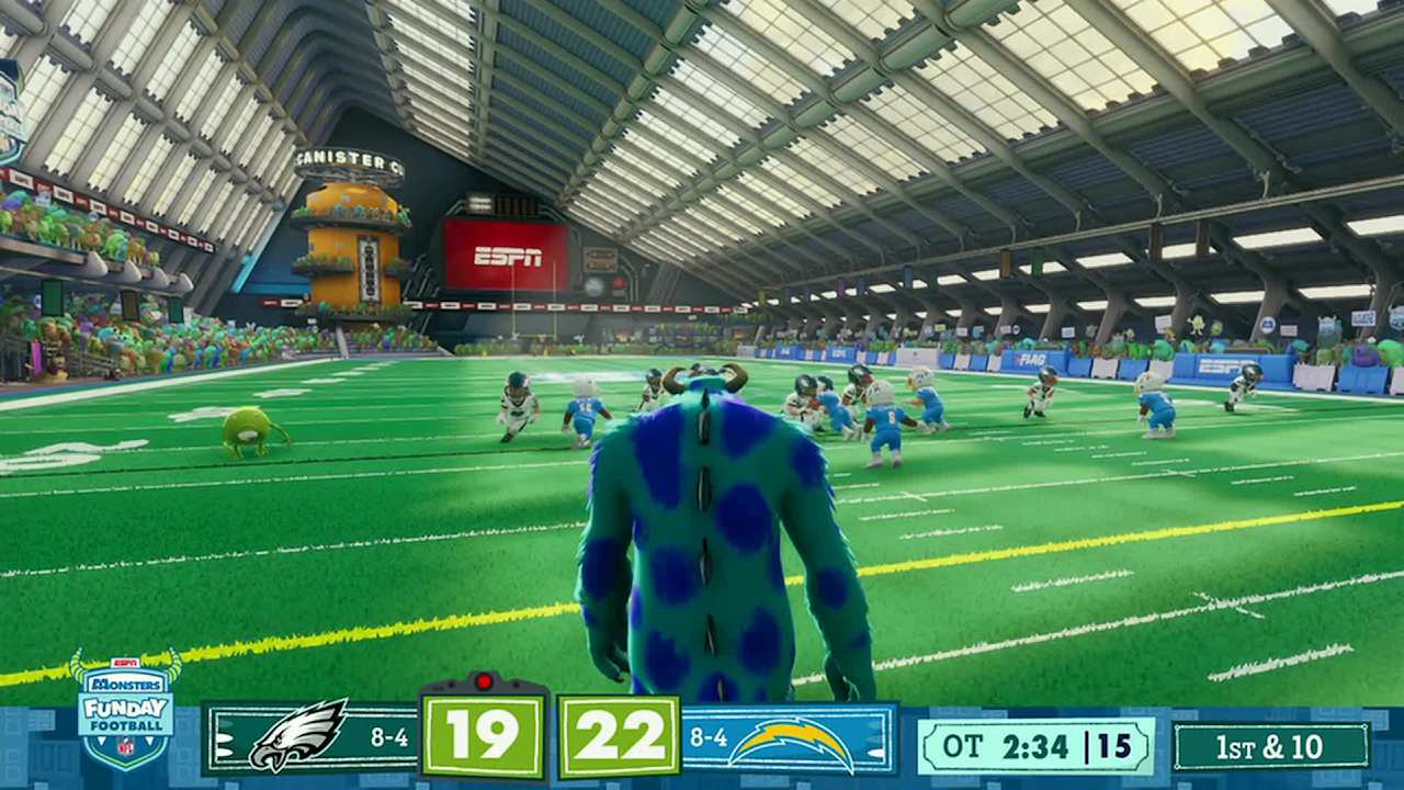 HIS NAME IS JAMES P. SULLIVAN AND HE JUST CALLED GAME