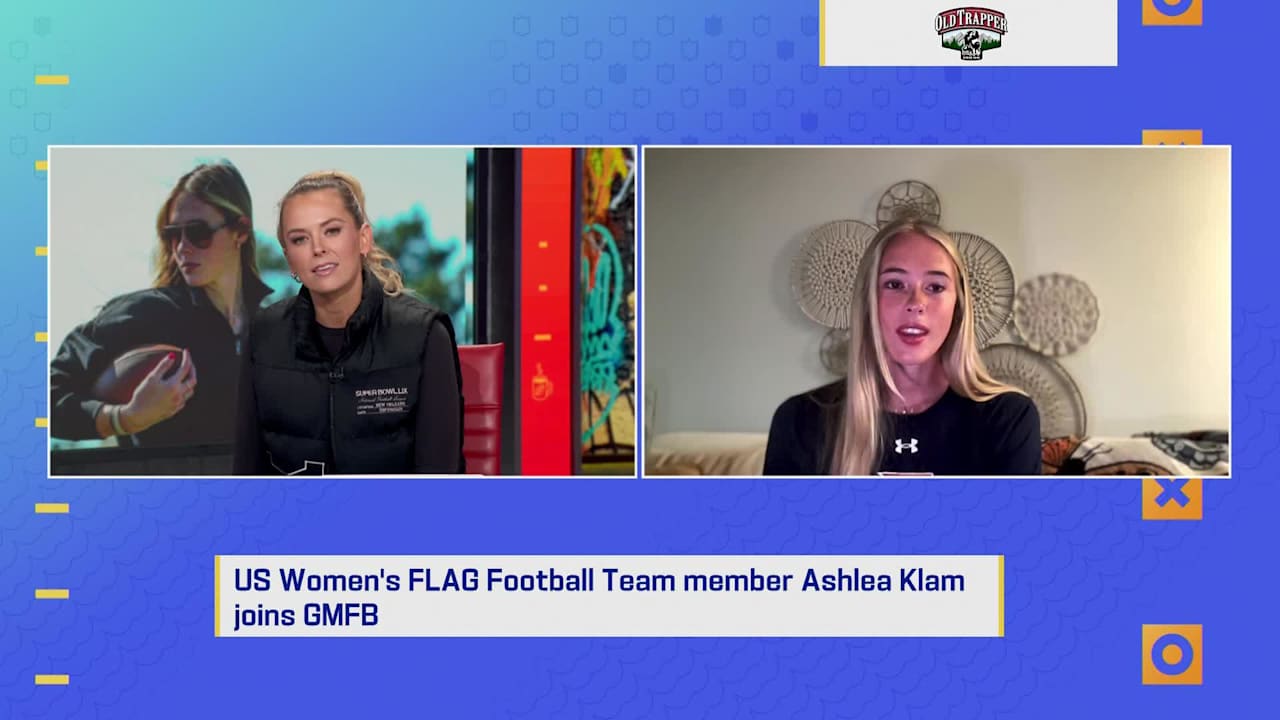 US Women's FLAG Football Ashlea Klam on the expansion of the sport | 'GMFB'