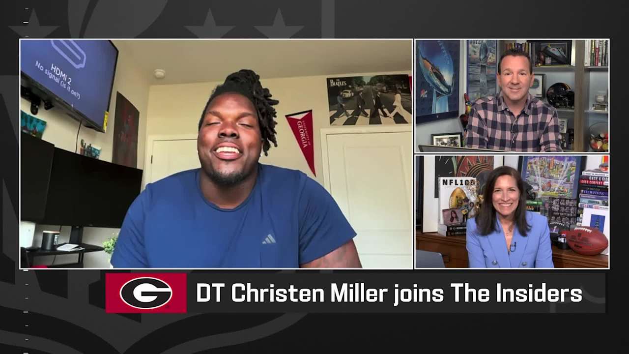 Georgia Bulldogs defensive tackle Christen Miller joins 'The Insiders'