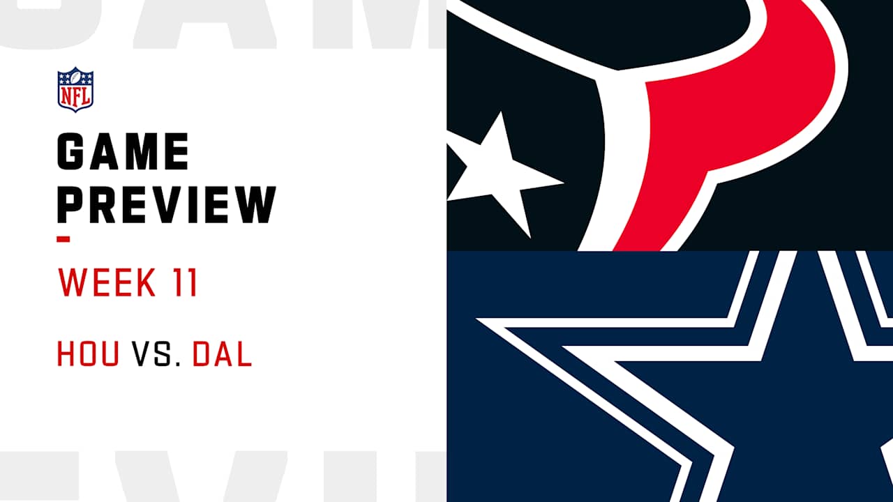 Houston Texans vs. Dallas Cowboys preview | Week 11