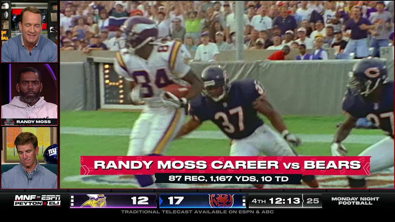 Hall of Famer and former Minnesota Vikings wide receiver Randy Moss ...