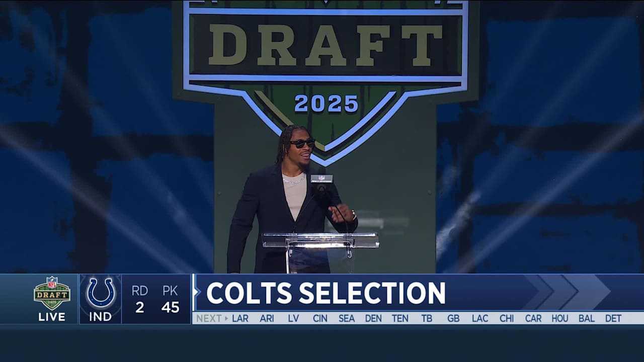 Indianapolis Colts select edge rusher JT Tuimoloau with No. 45 pick in ...