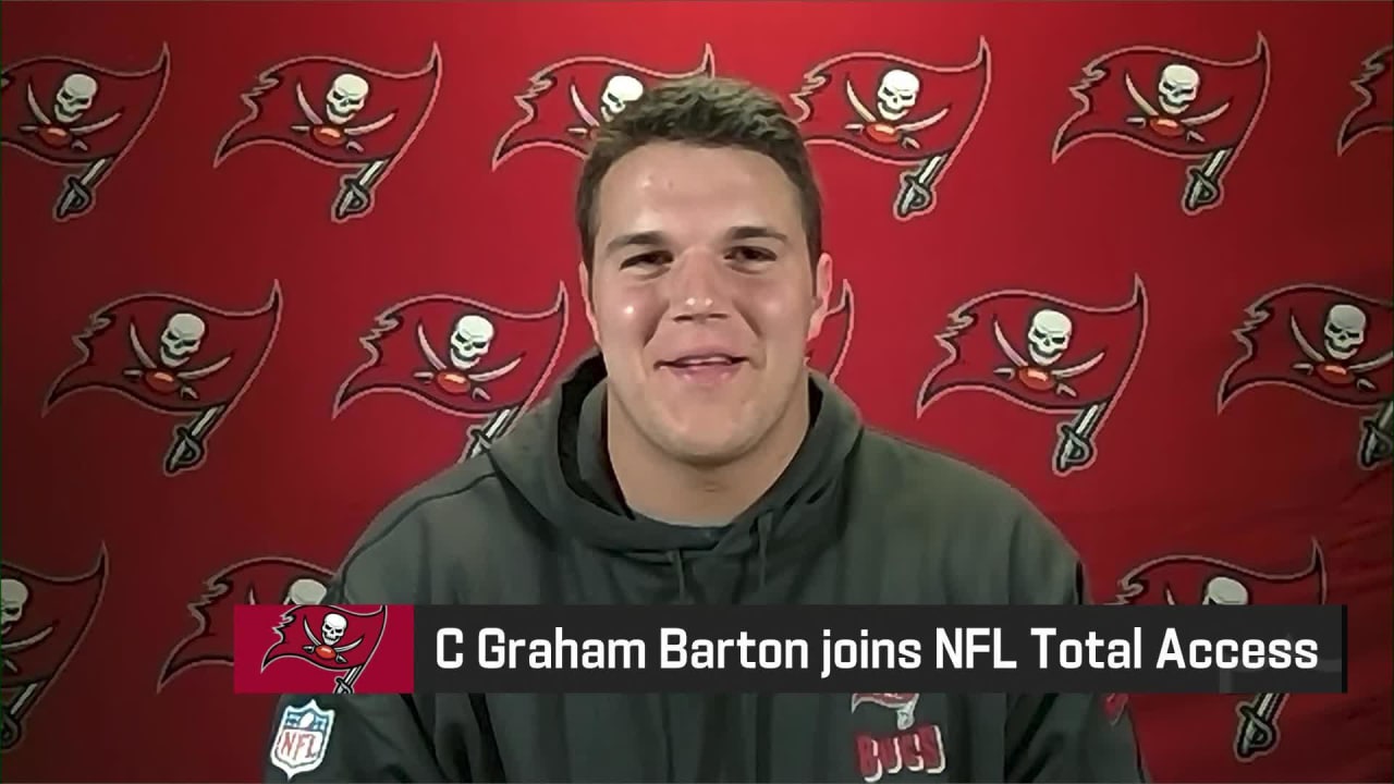Tampa Bay Buccaneers rookie center Graham Barton joins 'NFL Total ...