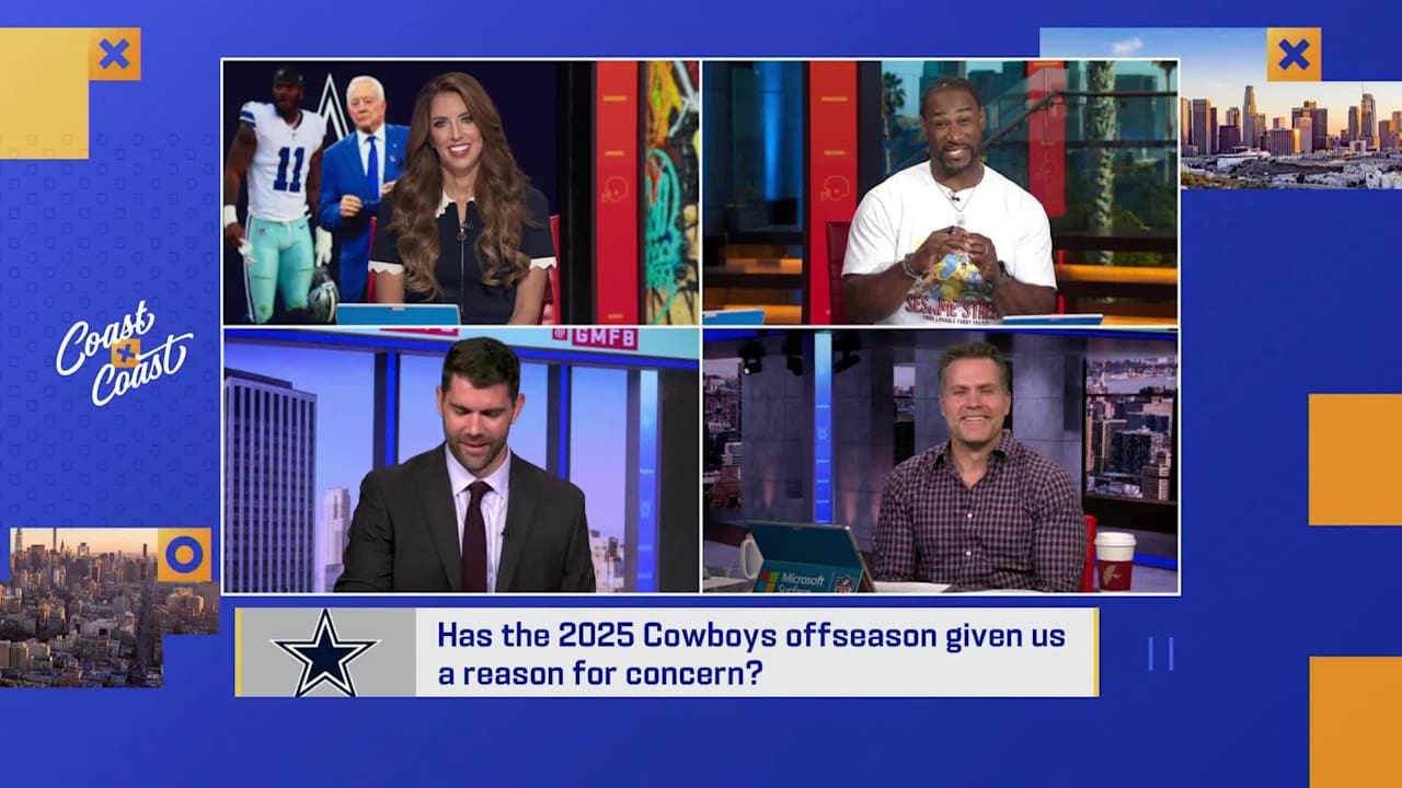 Has the '25 Dallas Cowboys offseason given a reason for concern? | 'GMFB' Has the '25 Dallas Cowboys offseason given a reason for concern? | 'GMFB'