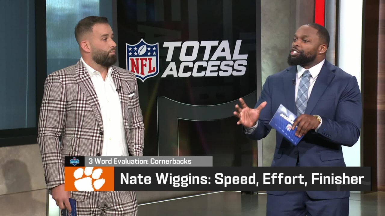 NFL Network's Chase Daniel: I'm expecting cornerback Nate Wiggins to run 'like a 4.27' in the 40 ...