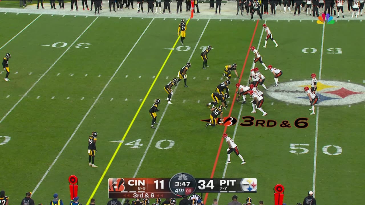 Pittsburgh Steelers linebacker Myles Jack enters backfield in a flash ...