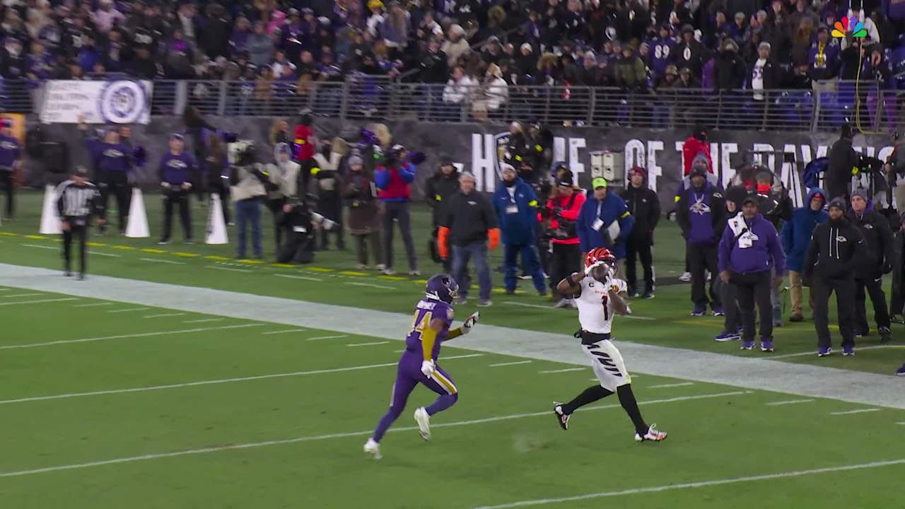 Cincinnati Bengals quarterback Joe Burrow puts beautiful touch on 14 ...