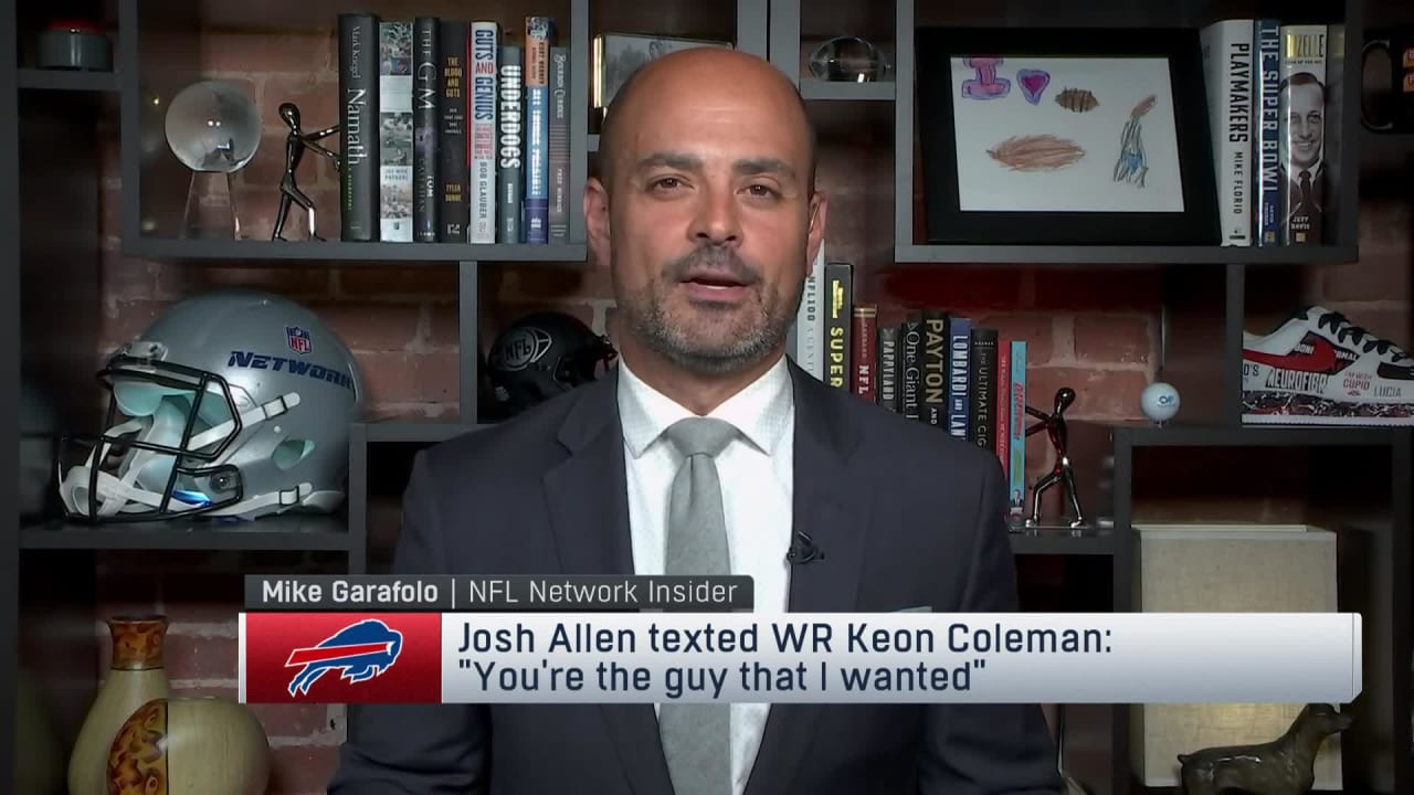 NFL Network's Mike Garafolo: 'Keon Coleman is a guy that Josh Allen ...