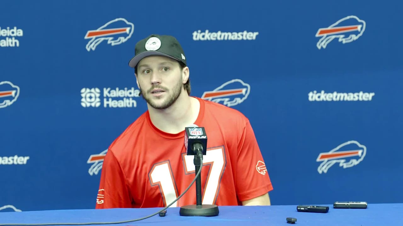 Buffalo Bills quarterback Josh Allen discusses the mindset heading into ...