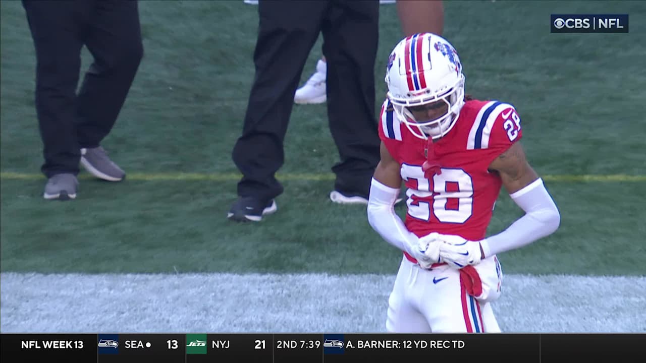 New England Patriots defensive back Alex Austin's pass-break-up thwarts ...