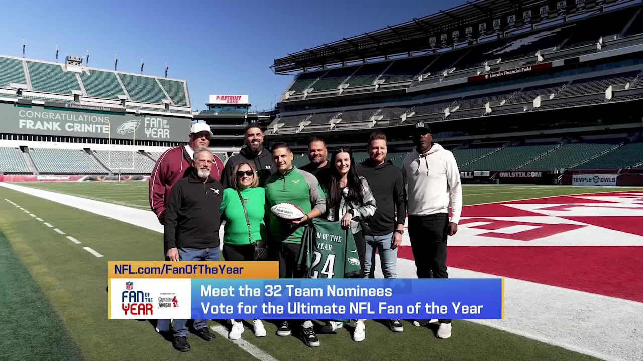 Philadelphia Eagles 'Fan of the Year'