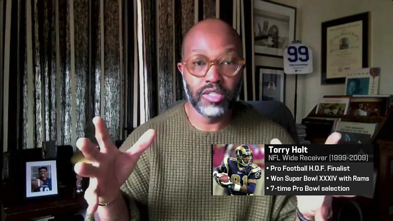 Former Los Angeles Rams wide receiver Tory Holt discusses Hall of Fame ...