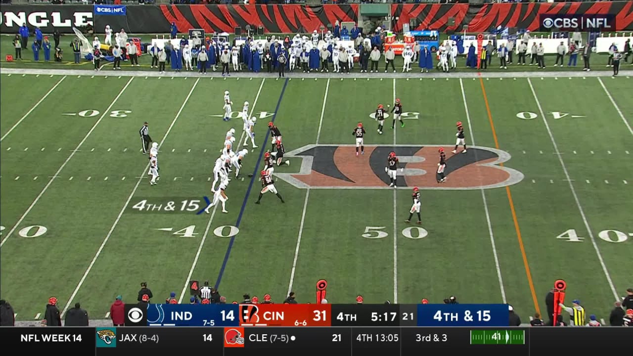 Cincinnati Bengals defensive end Trey Hendrickson forces turnover on ...