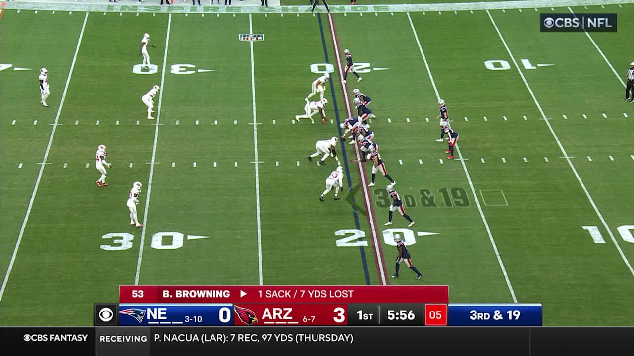 Arizona Cardinals cornerback Garrett Williams nearly forces takeaway ...