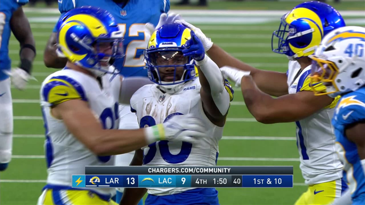 Los Angeles Rams running back Boston Scott seals game with 34-yard run