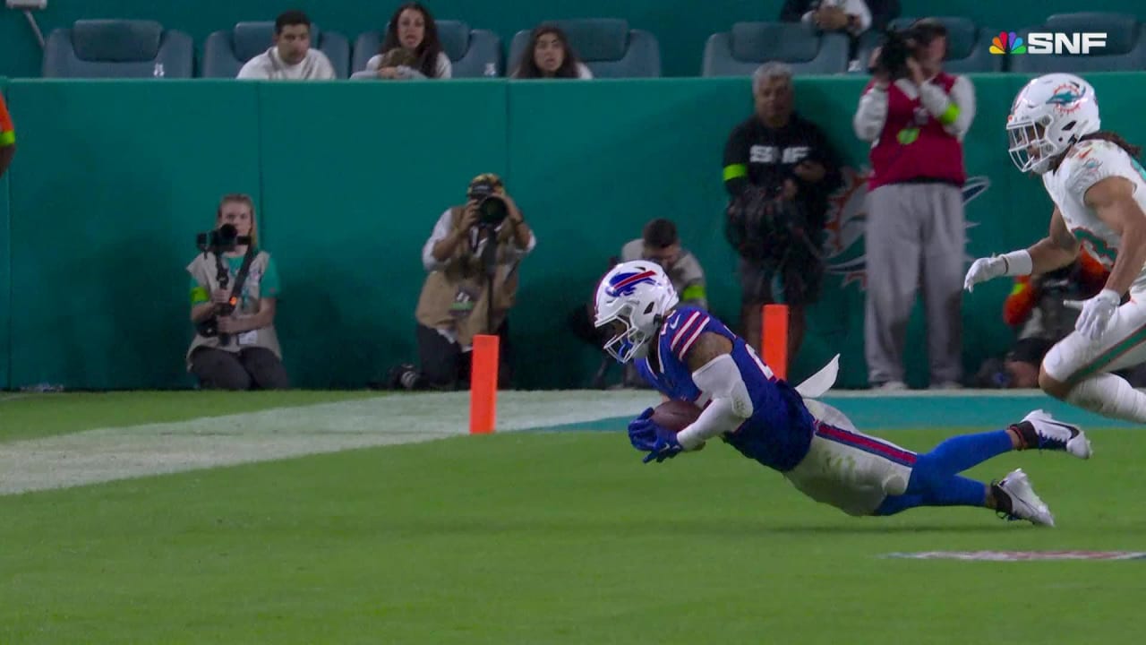 Buffalo Bills safety Taylor Rapp's diving interception vs. Miami ...