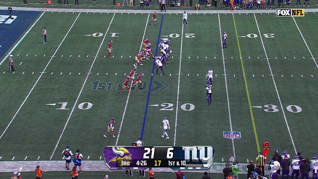 Pick-six touchdown! Minnesota Vikings linebacker Andrew Van Ginkel ...