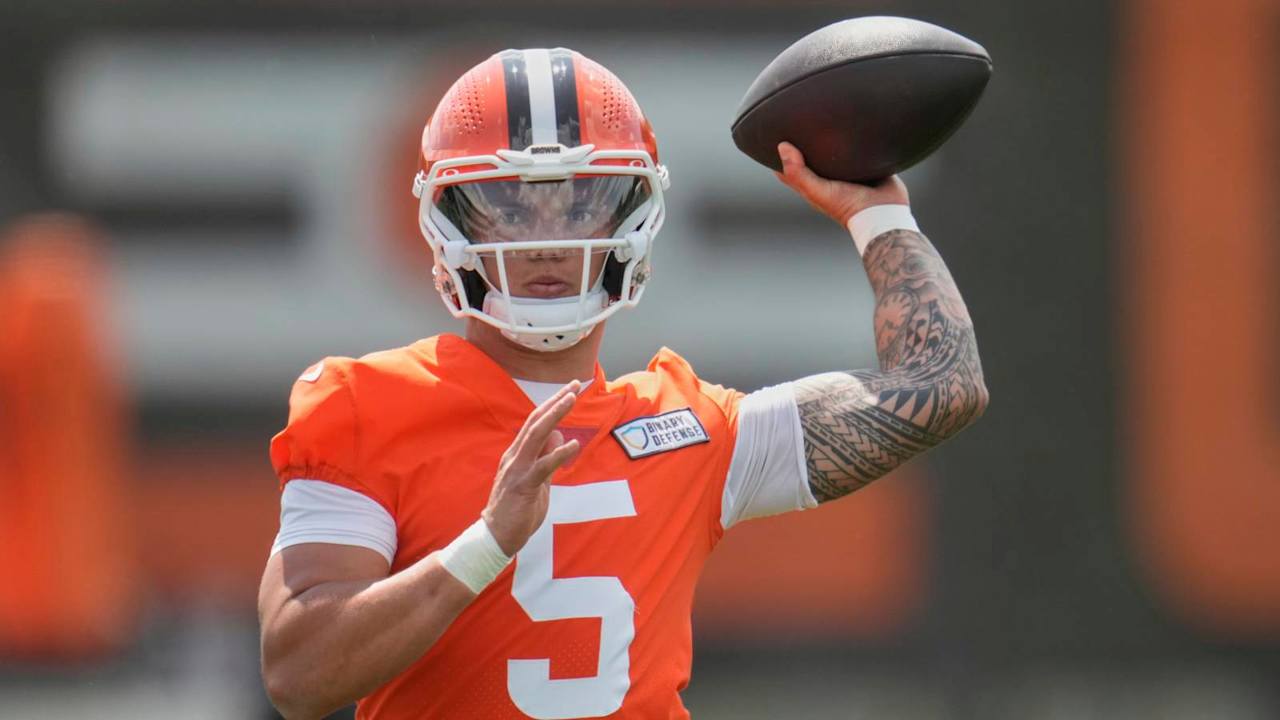 NFL news roundup: Browns QB Dillon Gabriel (hamstring) participates in ...