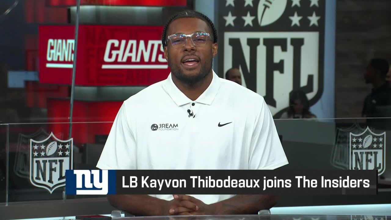 New York Giants Linebacker Kayvon Thibodeaux Joins Nfl Network Insider