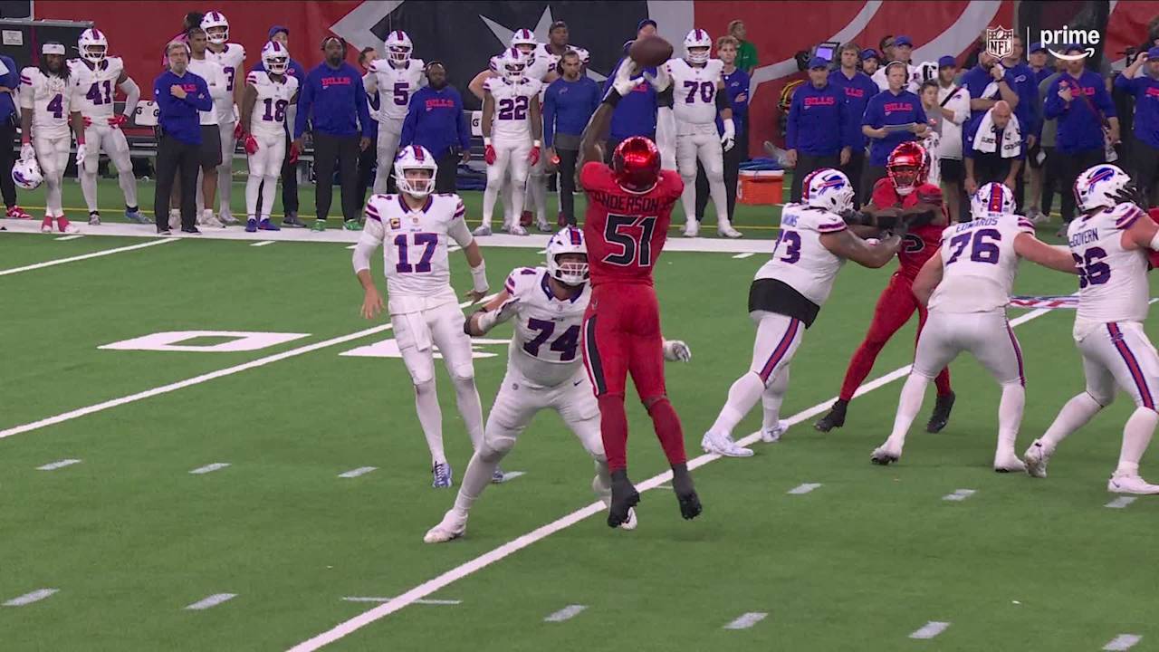Houston Texans linebacker Will Anderson Jr. is all over Buffalo Bills ...