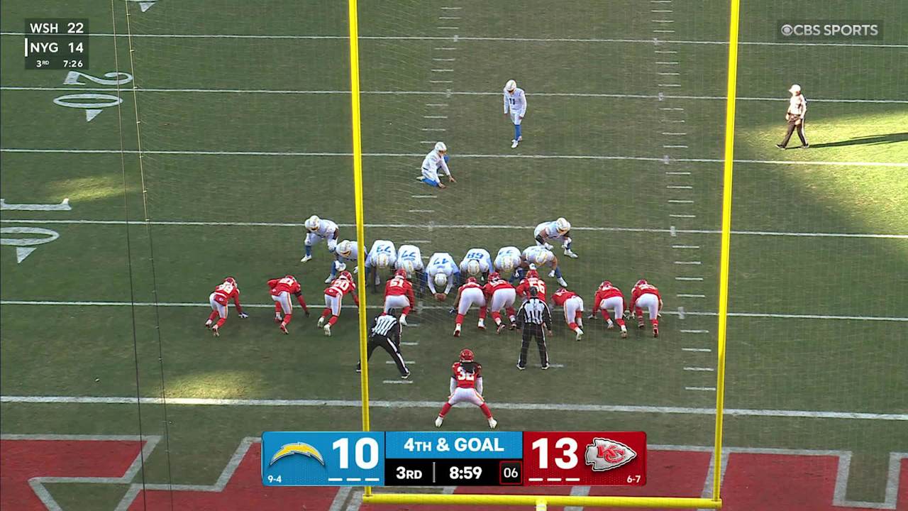 Los Angeles Chargers kicker Cameron Dicker's 23-yard FG ties Chargers ...