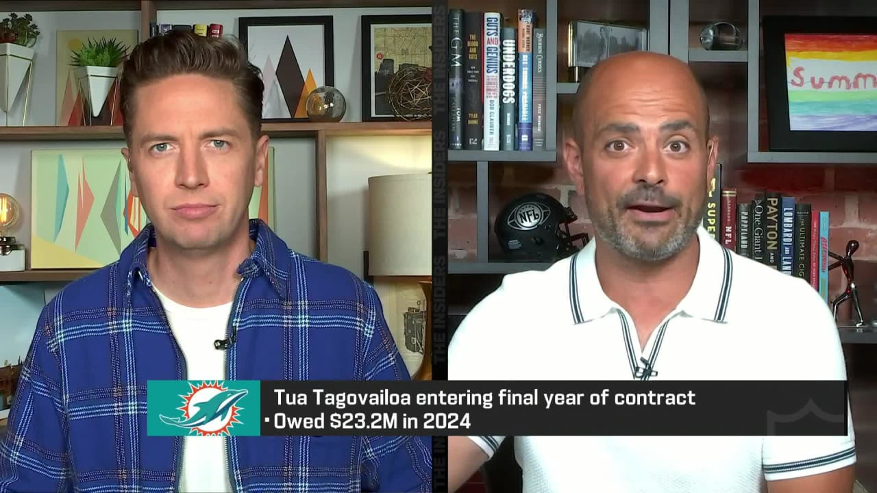 NFL Network insider Mike Garafolo: Miami Dolphins quarterback Tua Tagovailoa's new contract will ...