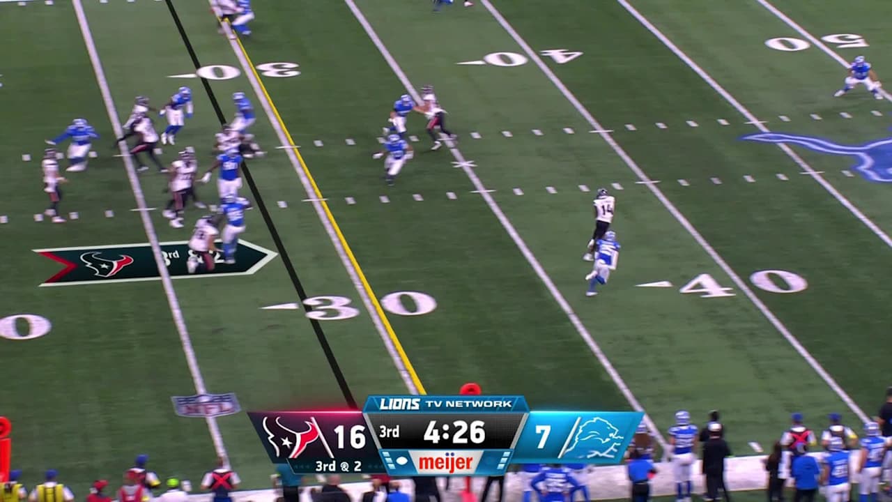 Houston Texans wide receiver Quintez Cephus' big day vs. Detroit Lions ...