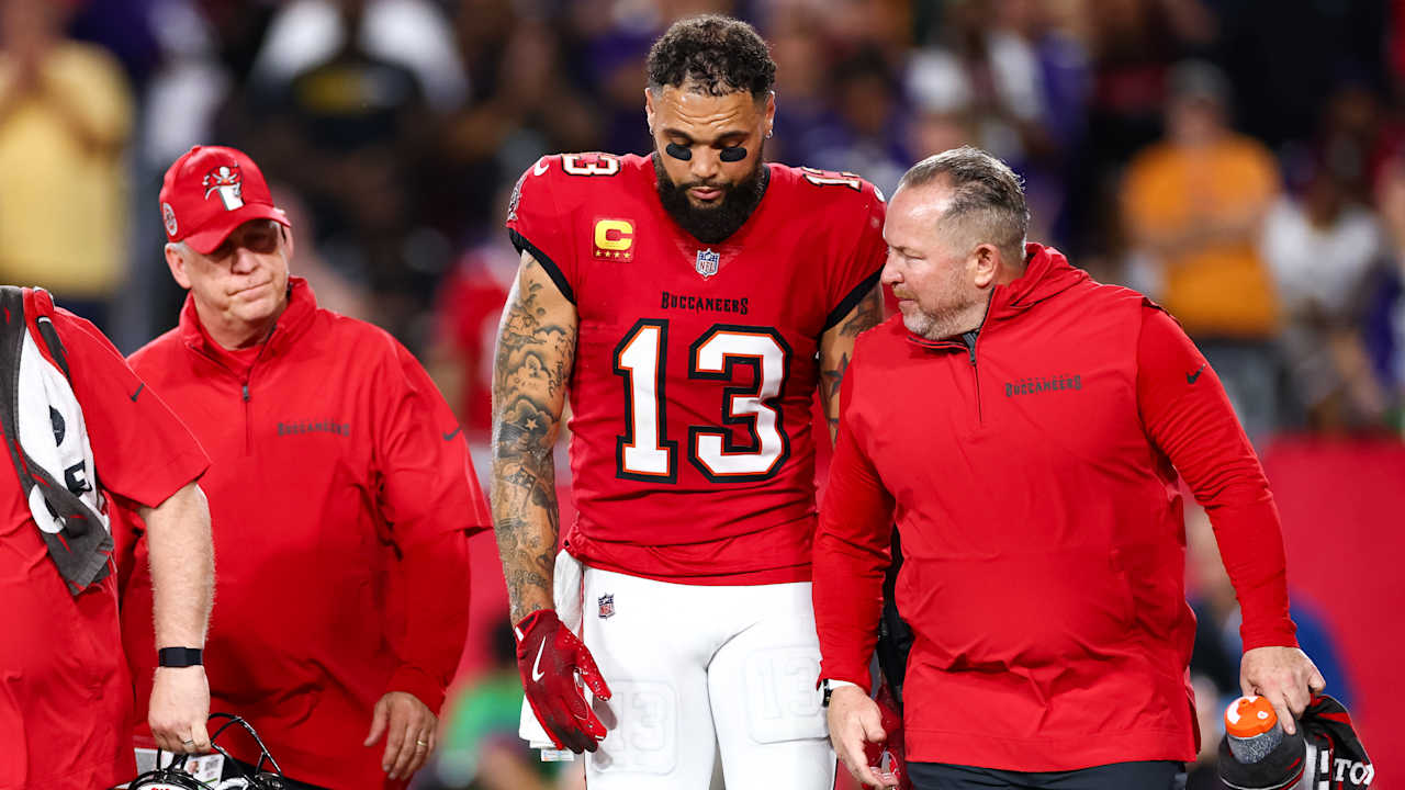 WR Mike Evans (hamstring) likely out until after Buccaneers' Week 11 bye