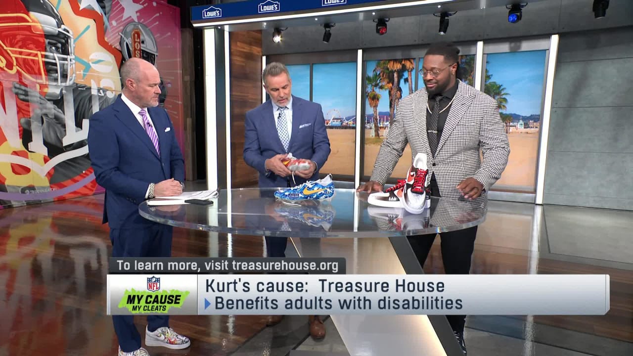 ‘NFL GameDay Morning’ showcases their shoes in honor of 'My Cause My ...