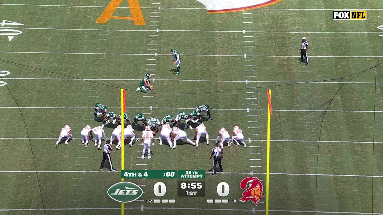 Kicker Nick Folk's 38-yard FG gets New York Jets on scoreboard in Week 3
