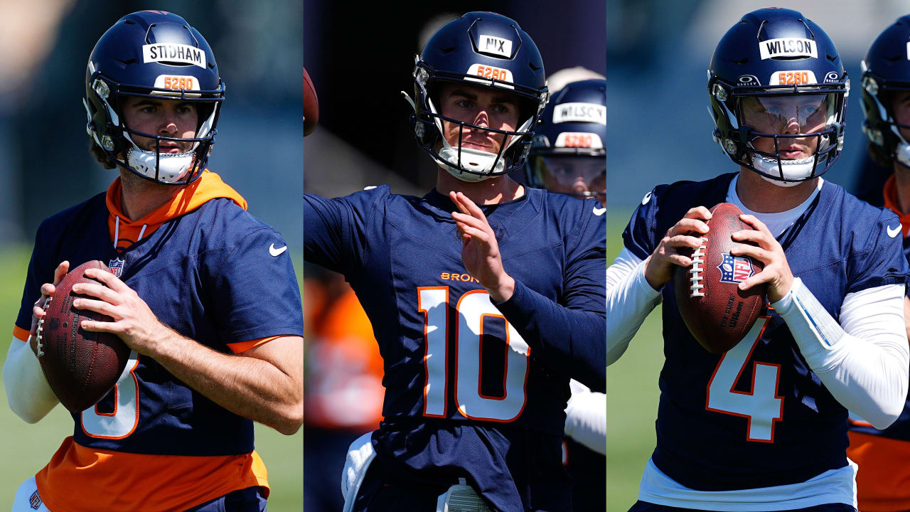 Sean Payton on Broncos' QB competition between Bo Nix, Jarrett Stidham ...