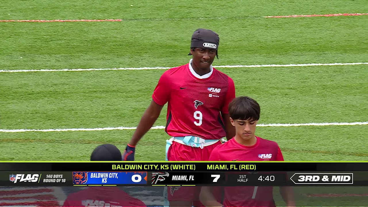 KC Shockers Bears quarterback Dominic Tyler Jr. hits wide receiver ...