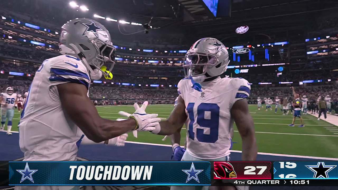 Dallas Cowboys wide receiver Ryan Flournoy's first touchdown of 2025 ...