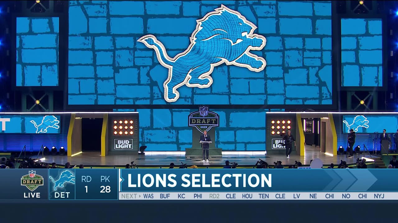 Detroit Lions select defensive tackle Tyleik Williams with No. 28 pick ...