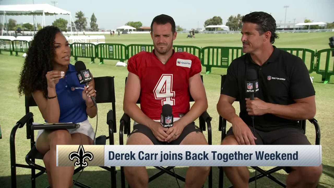 New Orleans Saints quarterback Derek Carr joins brother NFL Network's ...