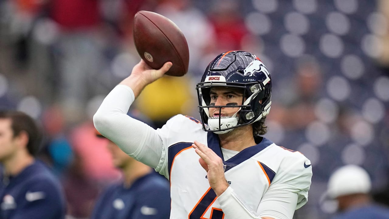 Broncos QB Jarrett Stidham on taking over for benched Russell Wilson ...