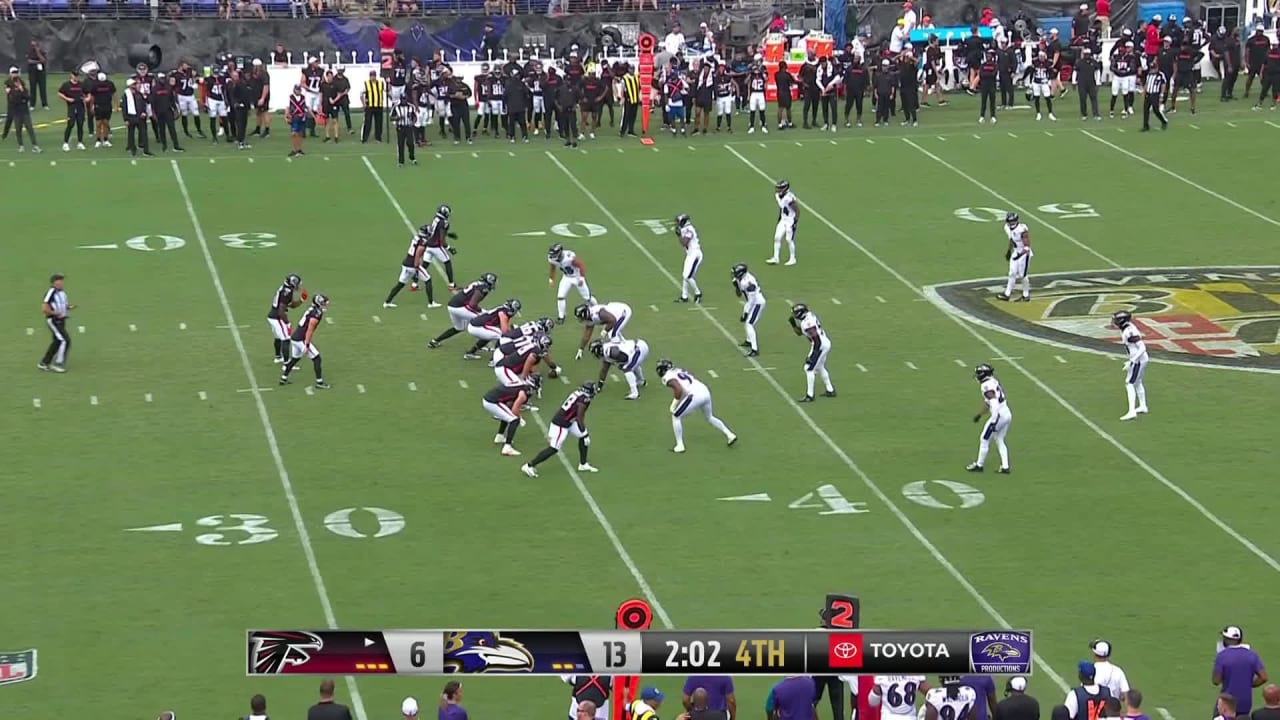 Atlanta Falcons quarterback Josh Paddock's tight-window fastball ...