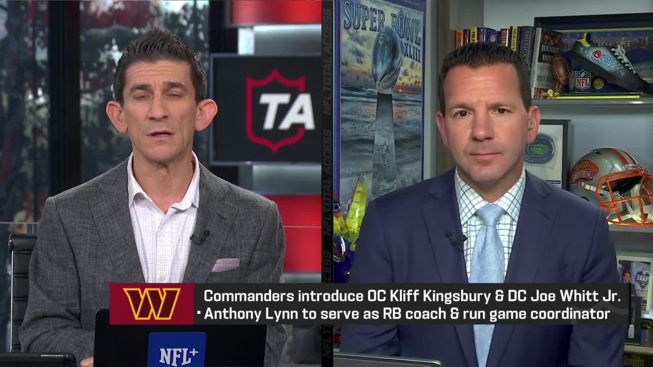 Rapoport: Washington Commanders introduce Kliff Kingsbury and Joe Whitt ...