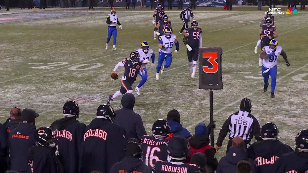 Chicago Bears quarterback Caleb Williams' turns on the jets for HUGE ...