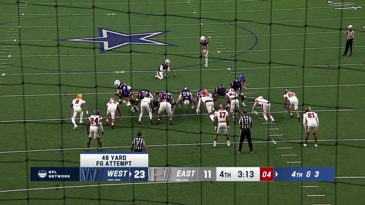 Arkansas Razorback's kicker and punter Cam Little drills 48-yarder for ...