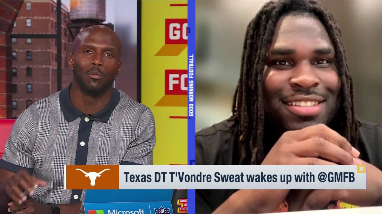 Texas defensive tackle T'Vondre Sweat breaks down his combine ...