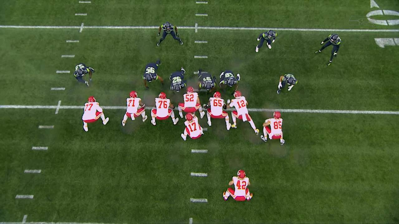 Seattle Seahawks' stonewall running back Carson Steele on Kansas City ...