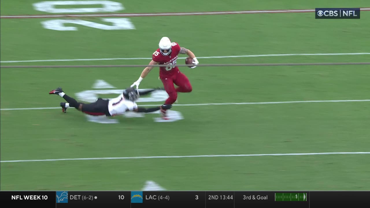 Arizona Cardinals quarterback Kyler Murray dots Cardinals tight end ...