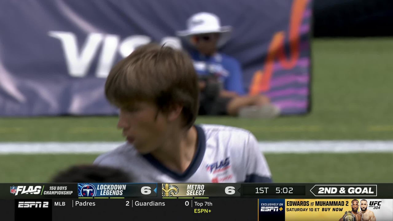 Metro Select Daniel Berry shows off his speed on a pick-six touchdown