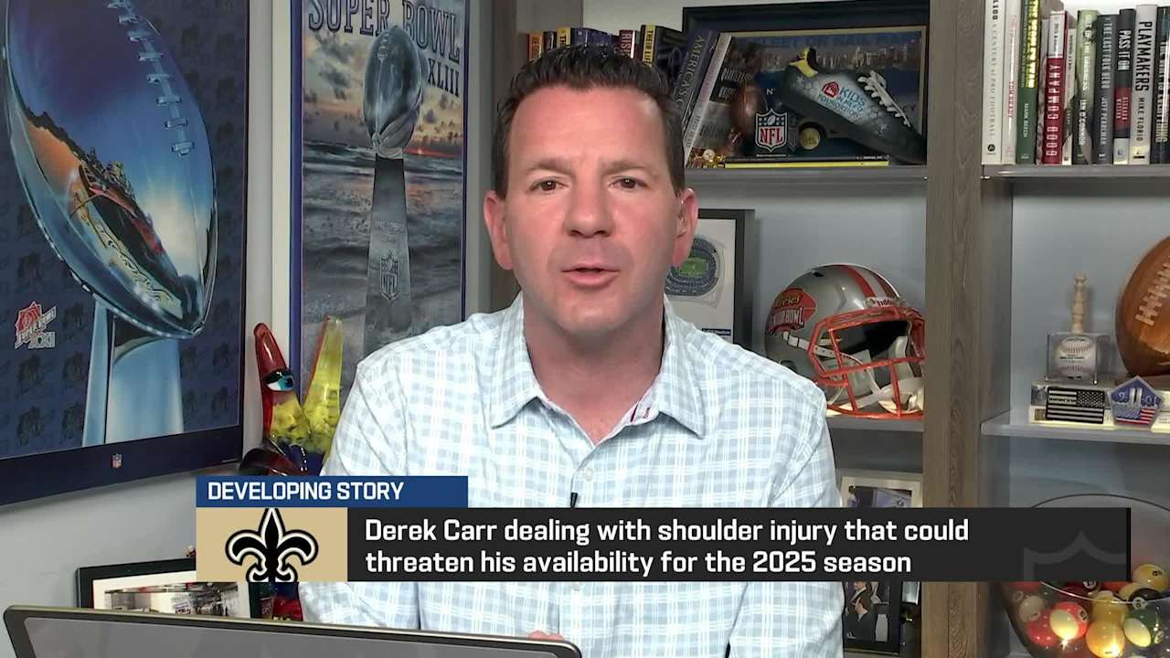 NFL Network Insider Ian Rapoport: Saints QB Derek Carr dealing with ...