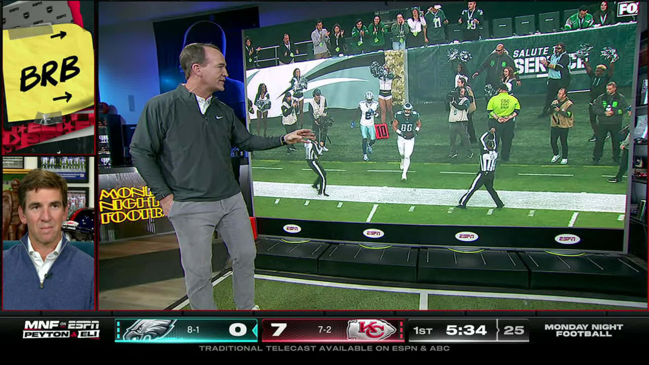 Peyton Manning breaks down Philadelphia Eagles' 'dig-dag' route concept