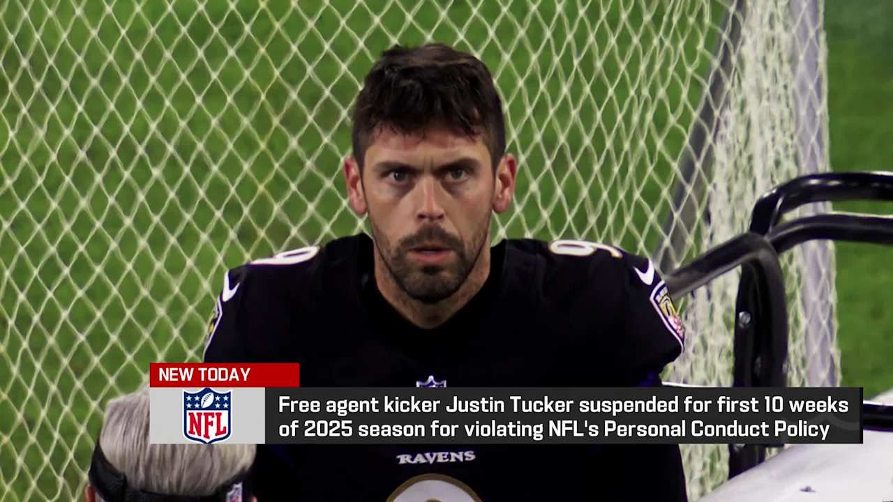 NFL Network's Mike Garafolo: NFL suspends Justin Tucker for first 10 weeks of 2025 season | 'The ...